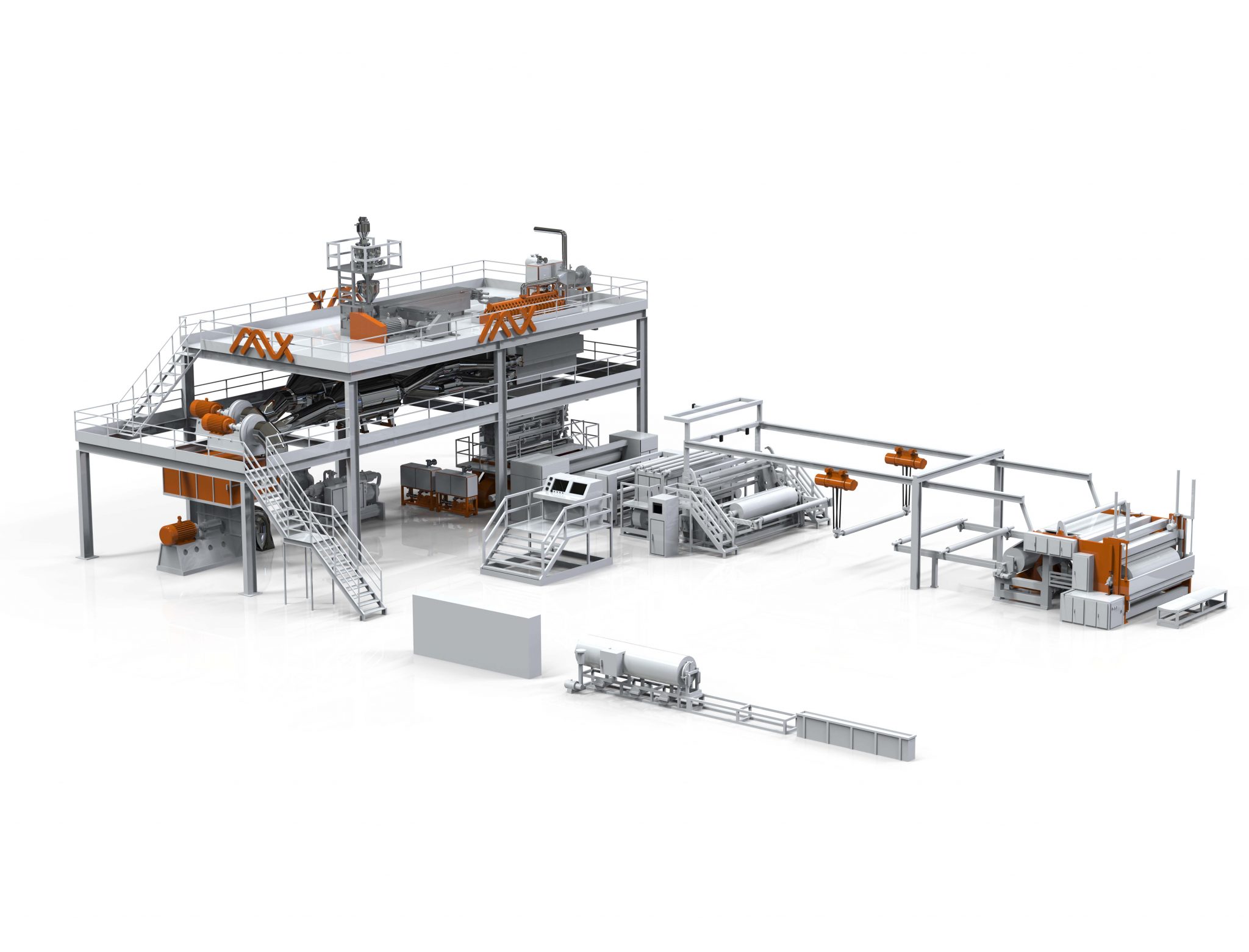 Efficient and stable Spunbond Machines - AZX Non woven Machinery