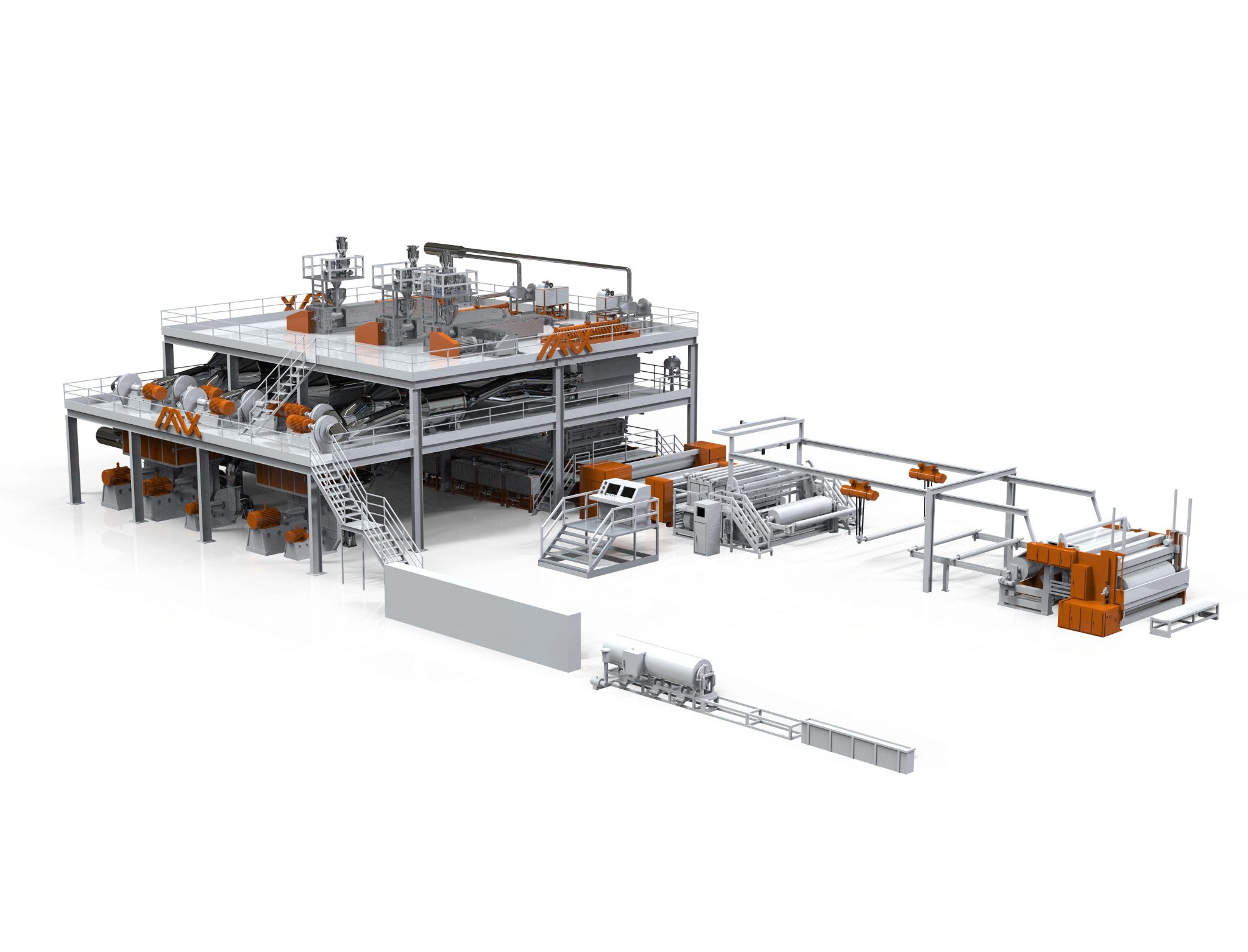 Efficient and stable Spunbond Machines - AZX Nonwoven Machine