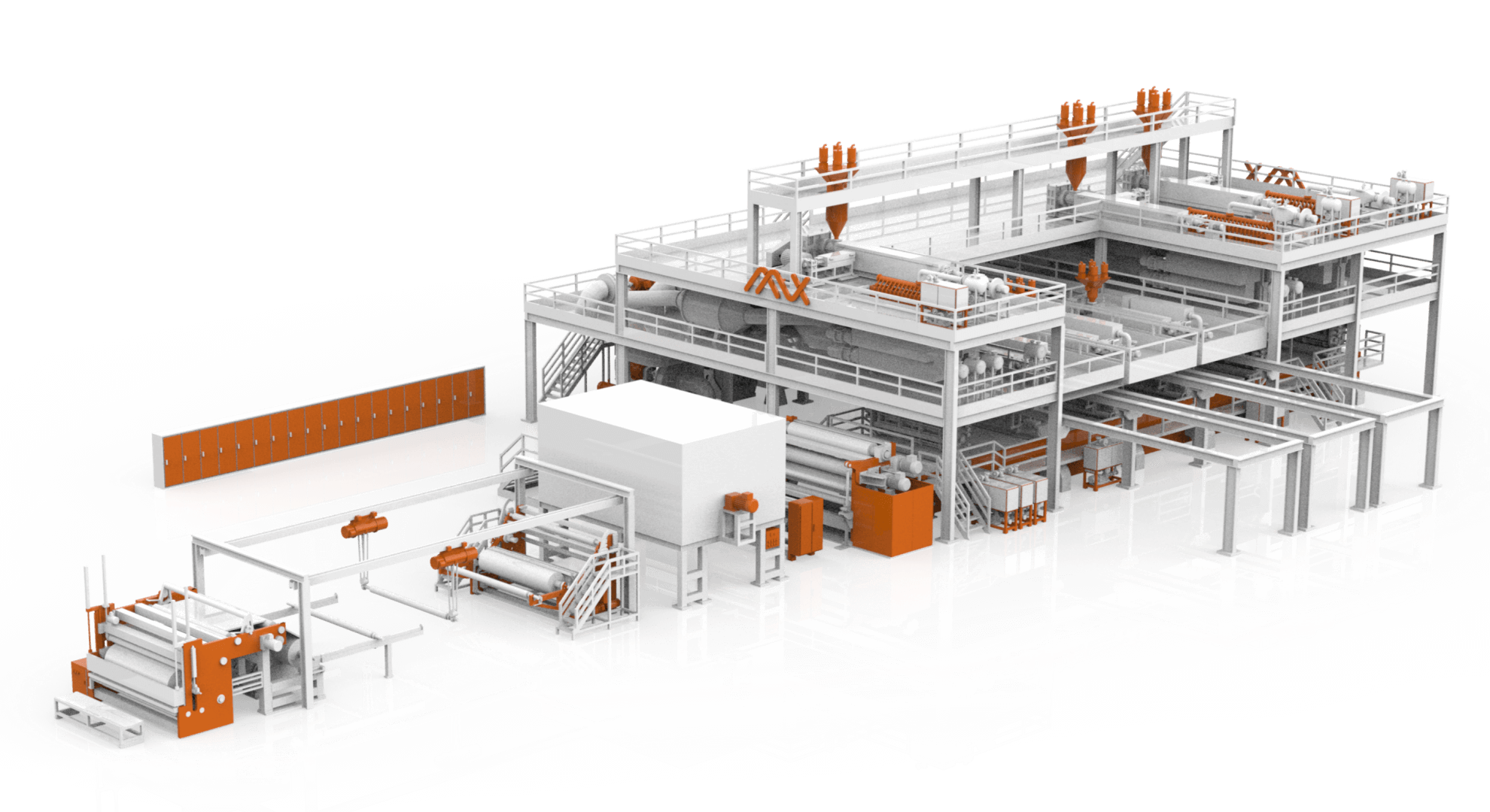 SSMMMS Nonwoven Machine - AZX Nonwoven Machine